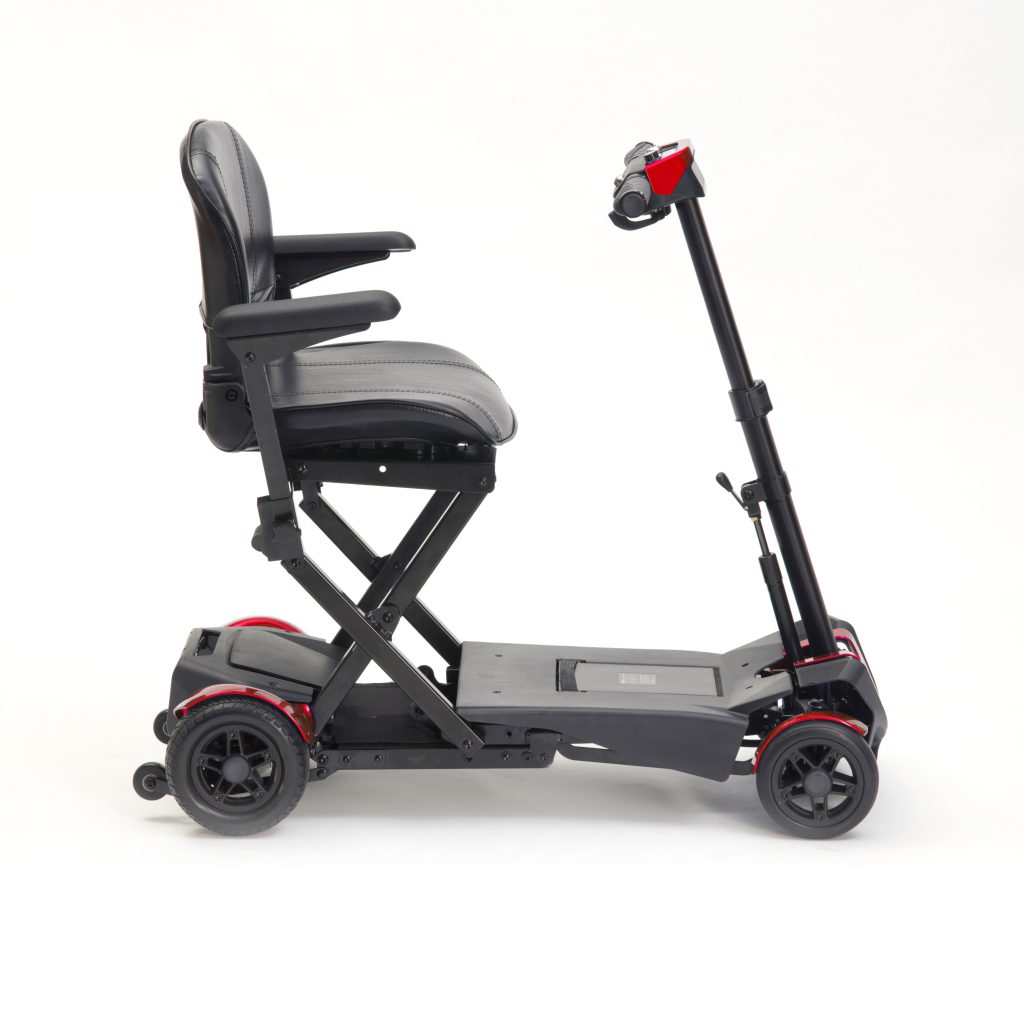 AutoFold Scooter (Red) | World Of Scooters